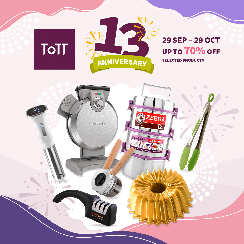 ToTT 13th Anniversary Sale | ToTT Store Singapore