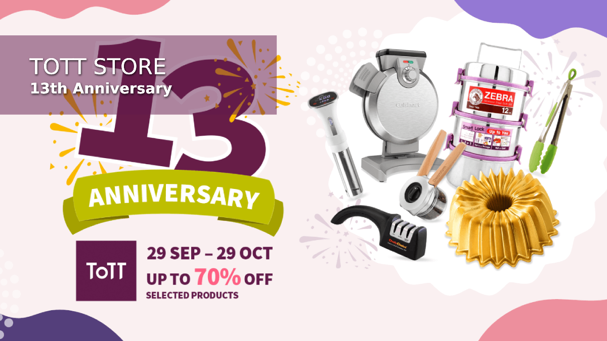 ToTT 13th Anniversary Sale | ToTT Store Singapore
